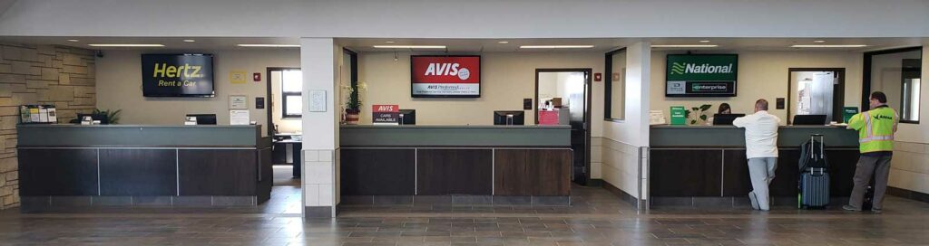 Car Rental Counters – Grand Forks International Airport