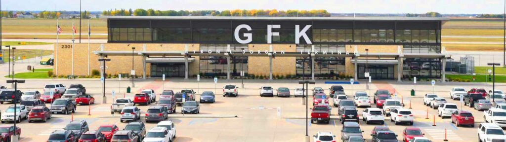 Terminal from Front – Grand Forks International Airport